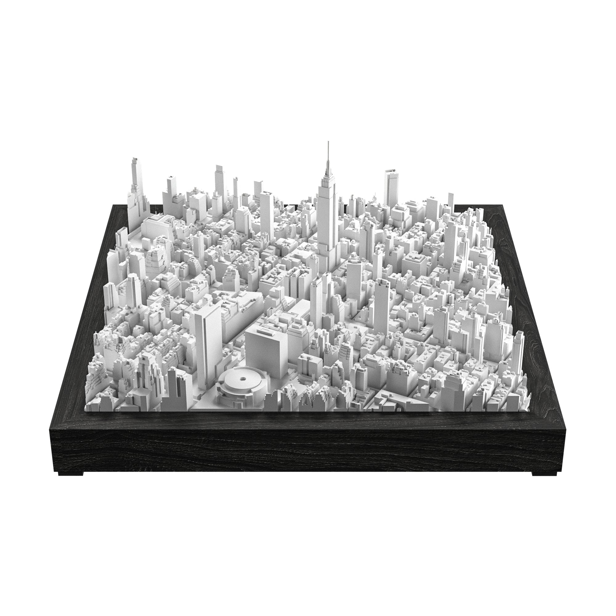 Handcrafted New York 3D City Map Model | Unique Wall Art Decor